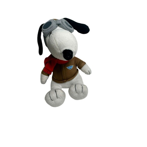 MetLife | Toys | Metlife Snoopy Peanuts Pilot Aviation Red Baron Plush ...